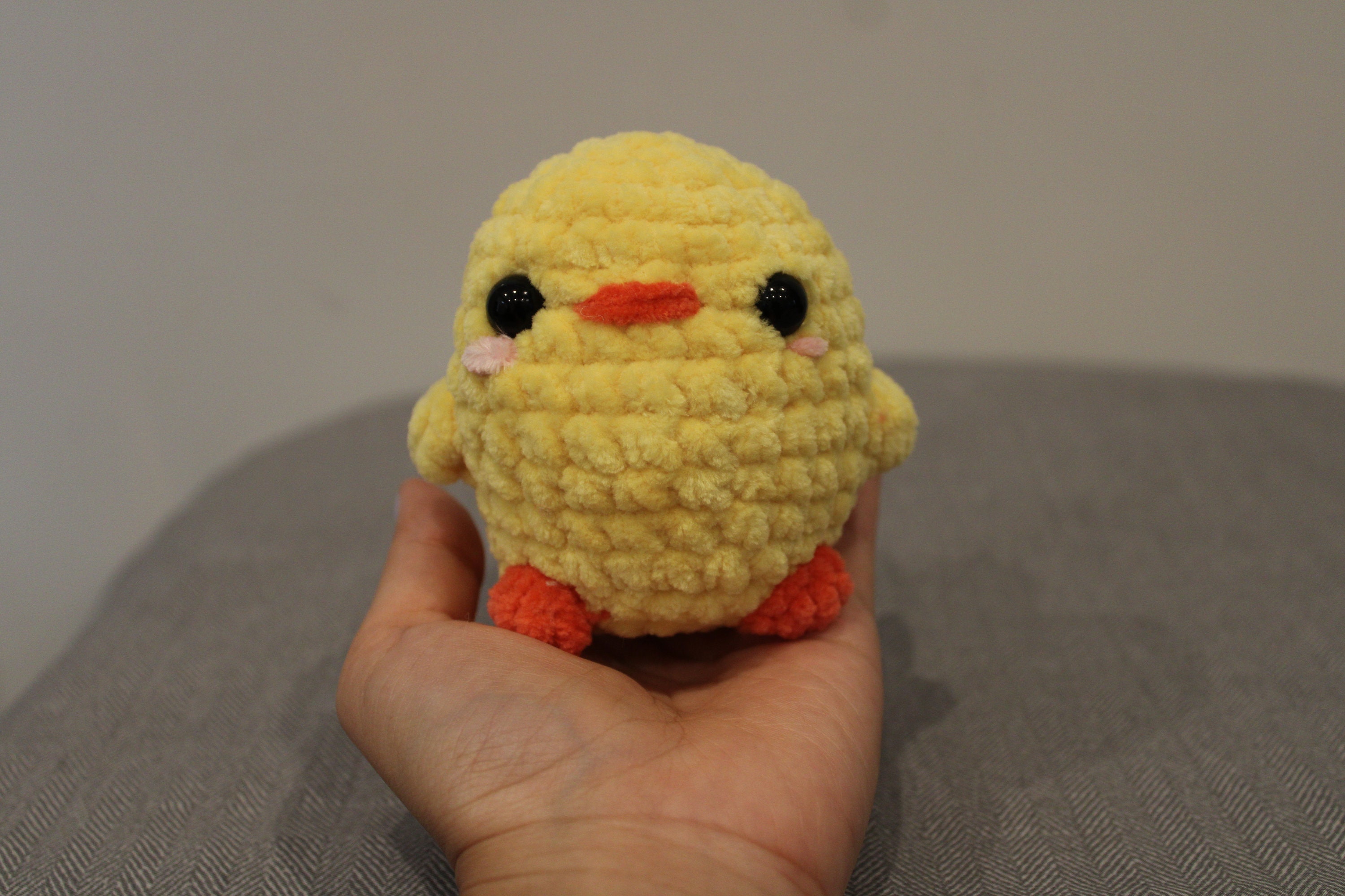 Crochet Amigurumi Plushie Baby Chicken Chick - Etsy
