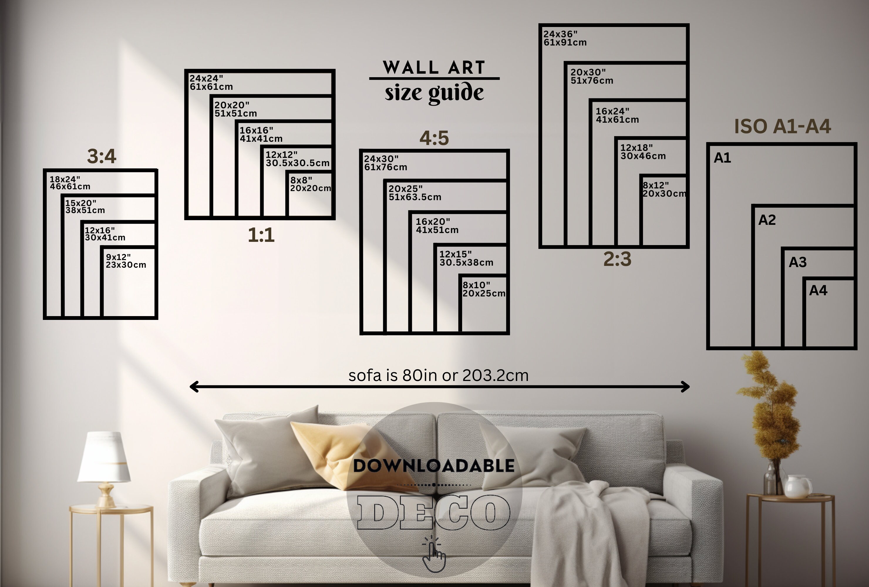 Downloadable Wall Decor Geometric Print, 003 DIGITAL DOWNLOAD - Etsy