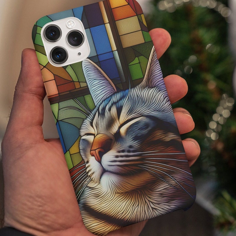 Cat Cell Phone Case - Etsy