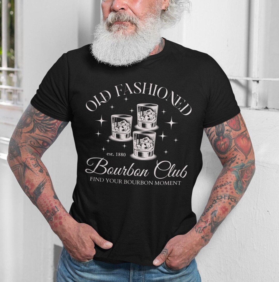 Bourbon Gift for Men, Old Fashioned Shirt, Whiskey Shirt, Whiskey Lover ...