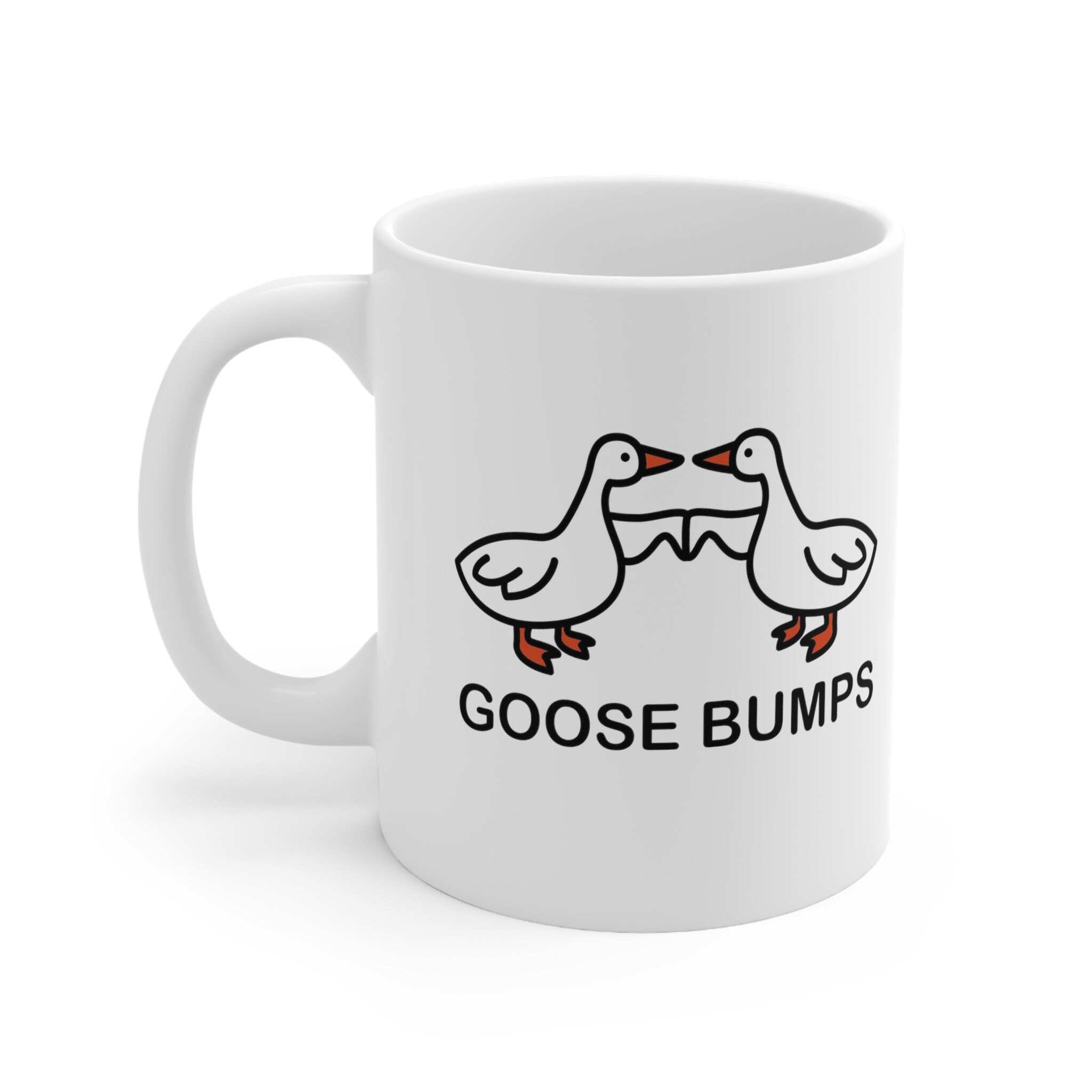 Goose Bumps Mug, Goose-bumps, Goosebumps Coffee Cup, Goose, Animal Mug ...