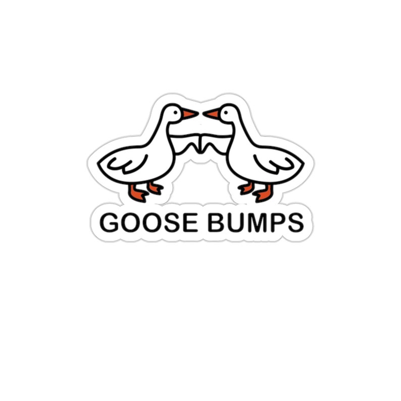 Goose-bumps Sticker, Goose Bumps Sticker, Goosebumps PNG, Waterbottle ...
