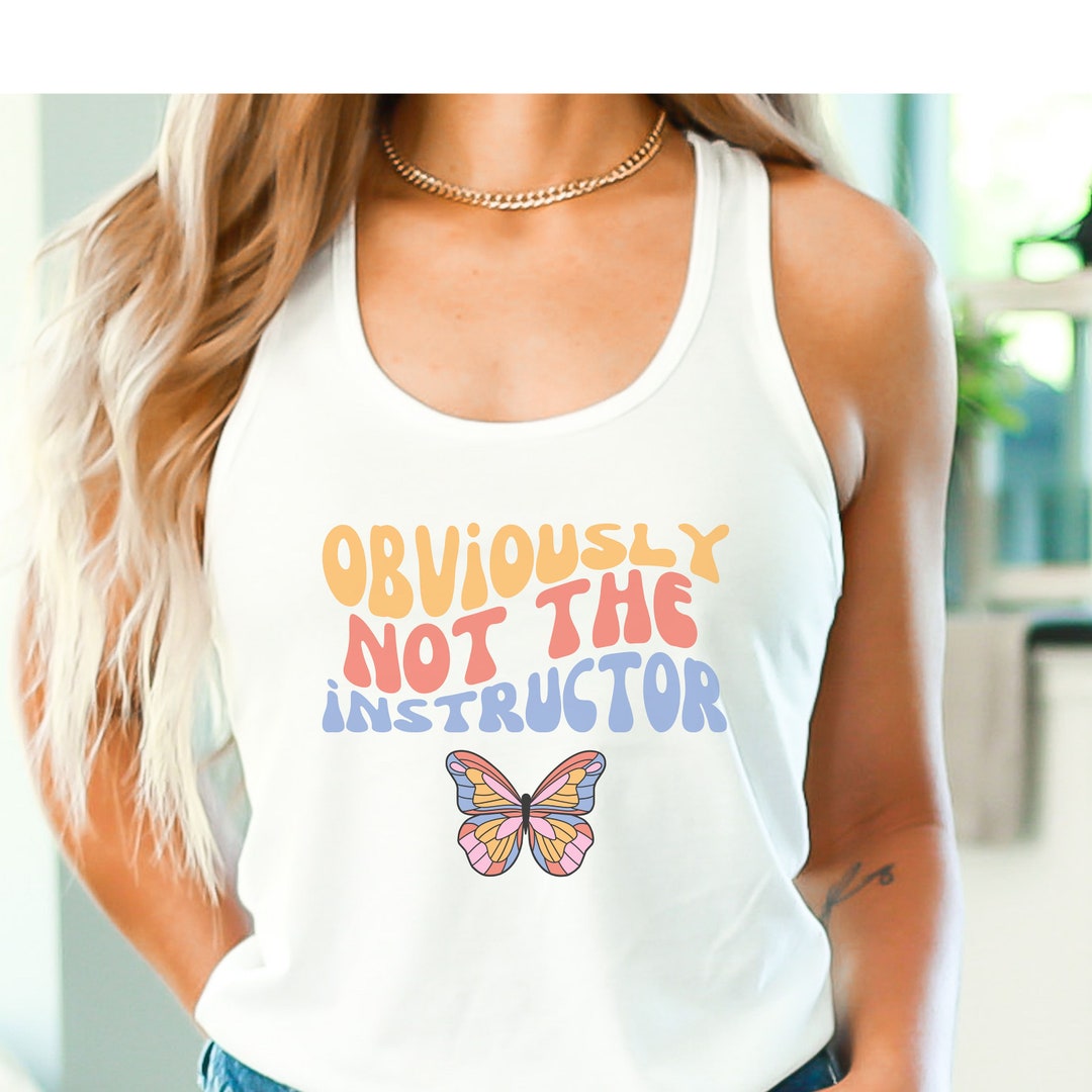 Not the Instructor Barre Tank, Barre Tank, Barre Clothing, Pure Barre ...