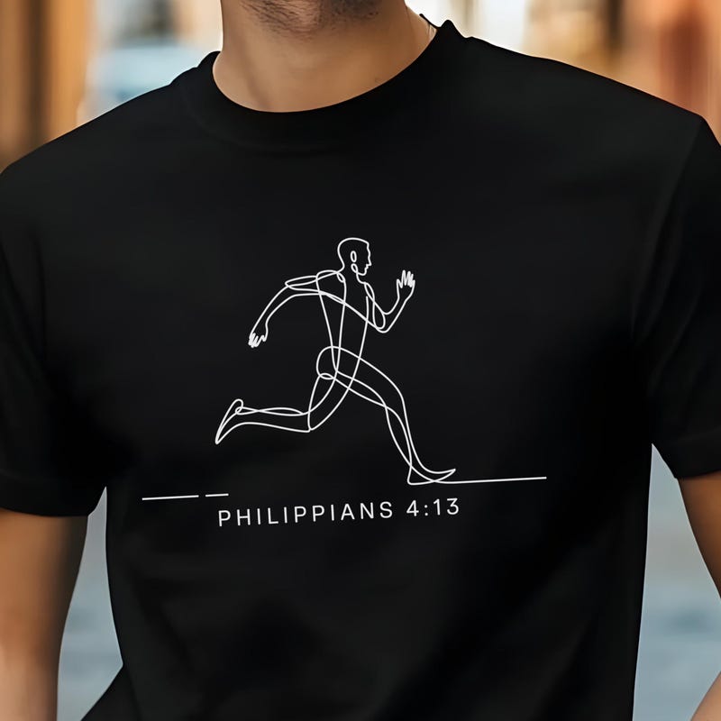 Running Art Christian Woman - Etsy