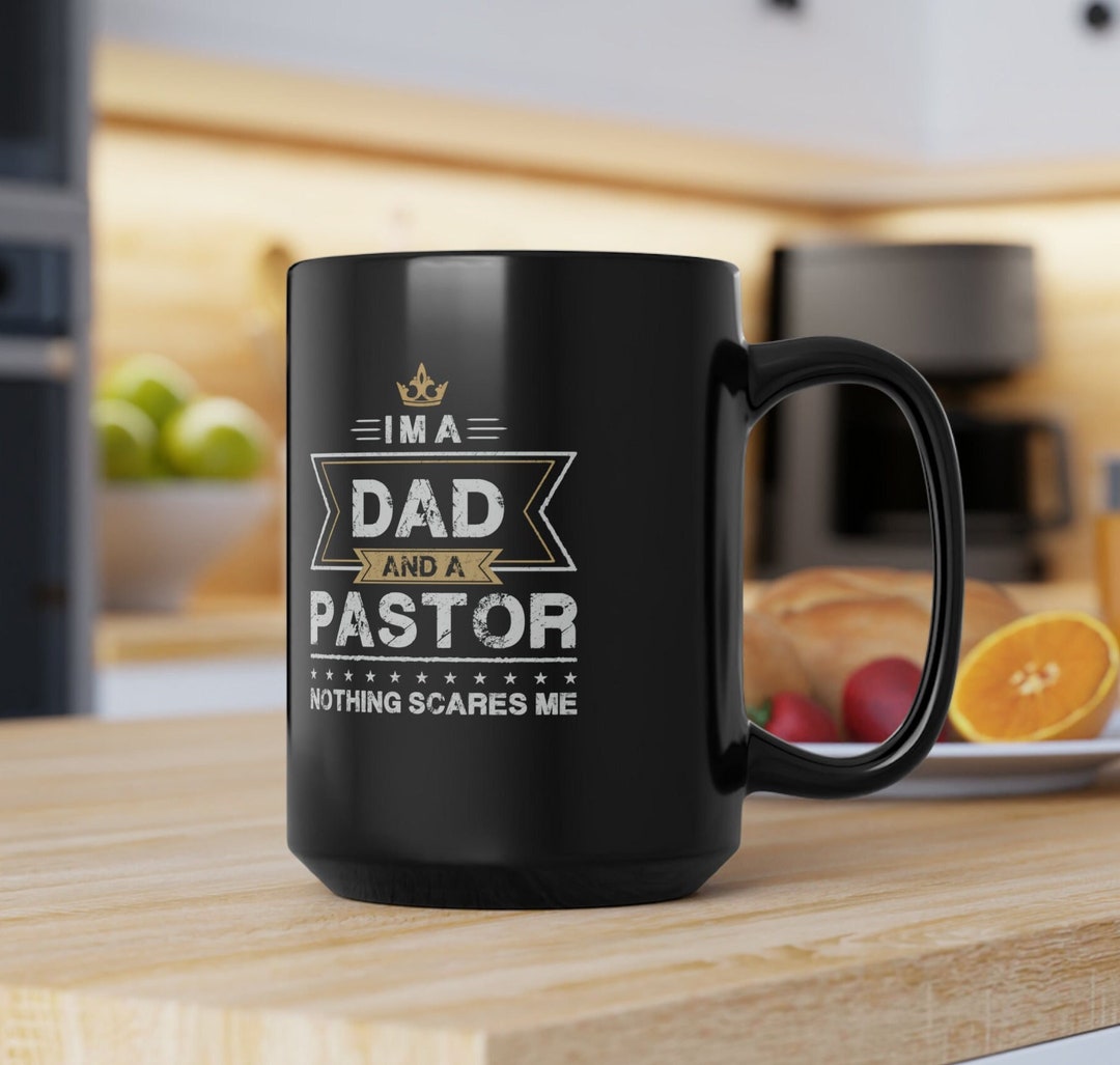 Pastor Appreciation Gift, Ceramic Coffee Mug for Dad, Funny Large Cup ...