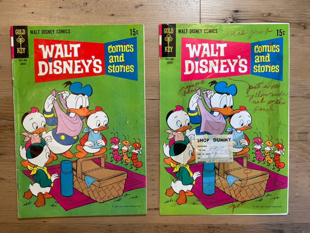 Walt Disney's Comics and Stories Donald Duck 347 Comic Book & SHOP DUMMY PROOF - Etsy