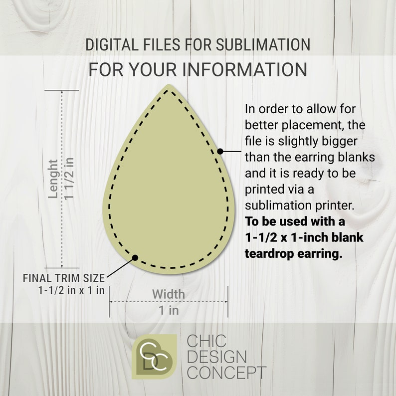 Butterfly Teardrop Earring PNG, Tear Drop Earring PNG, Sublimation ...