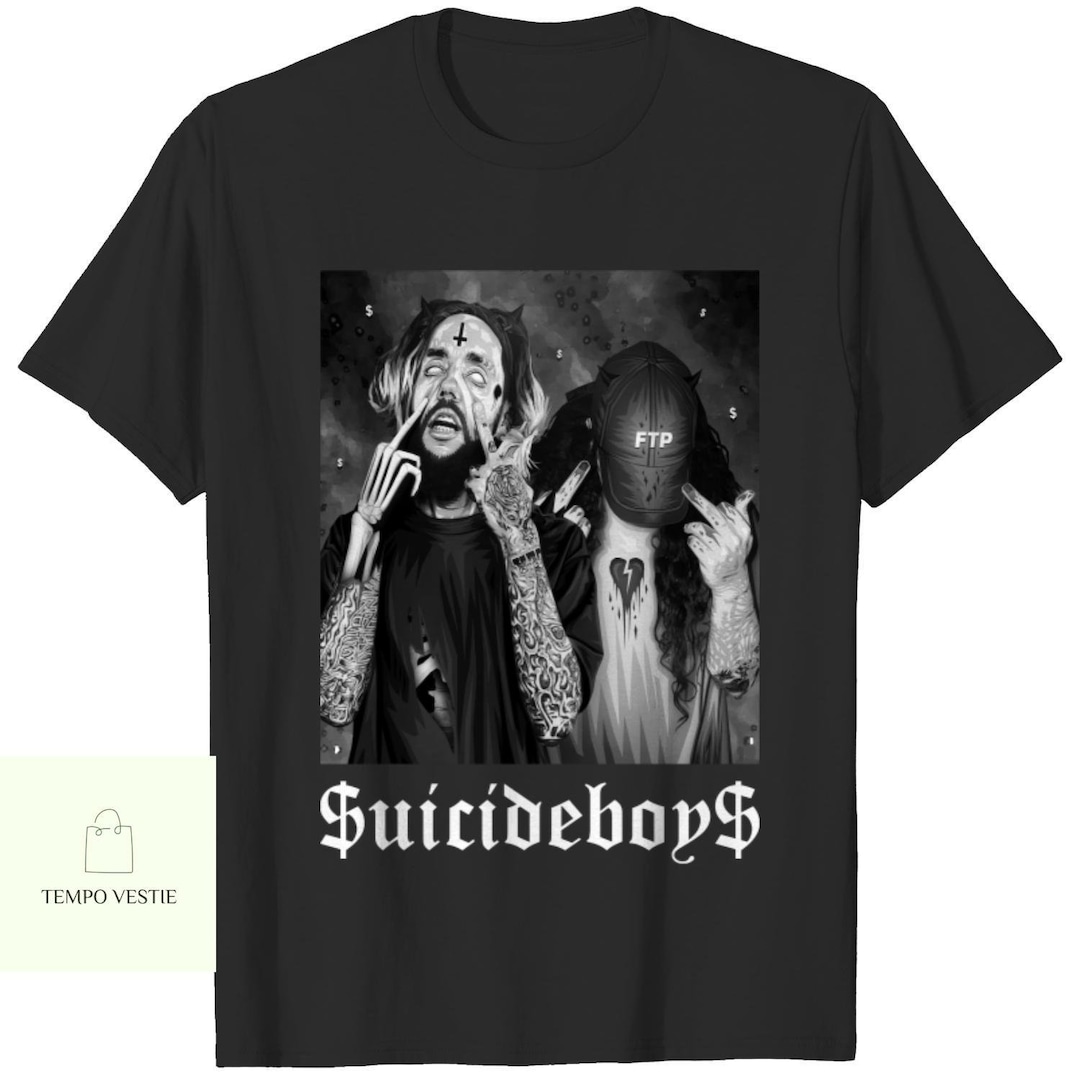 Retro Suicideboys Scrim and Ruby Shirt 2D Suicideboys Album - Etsy