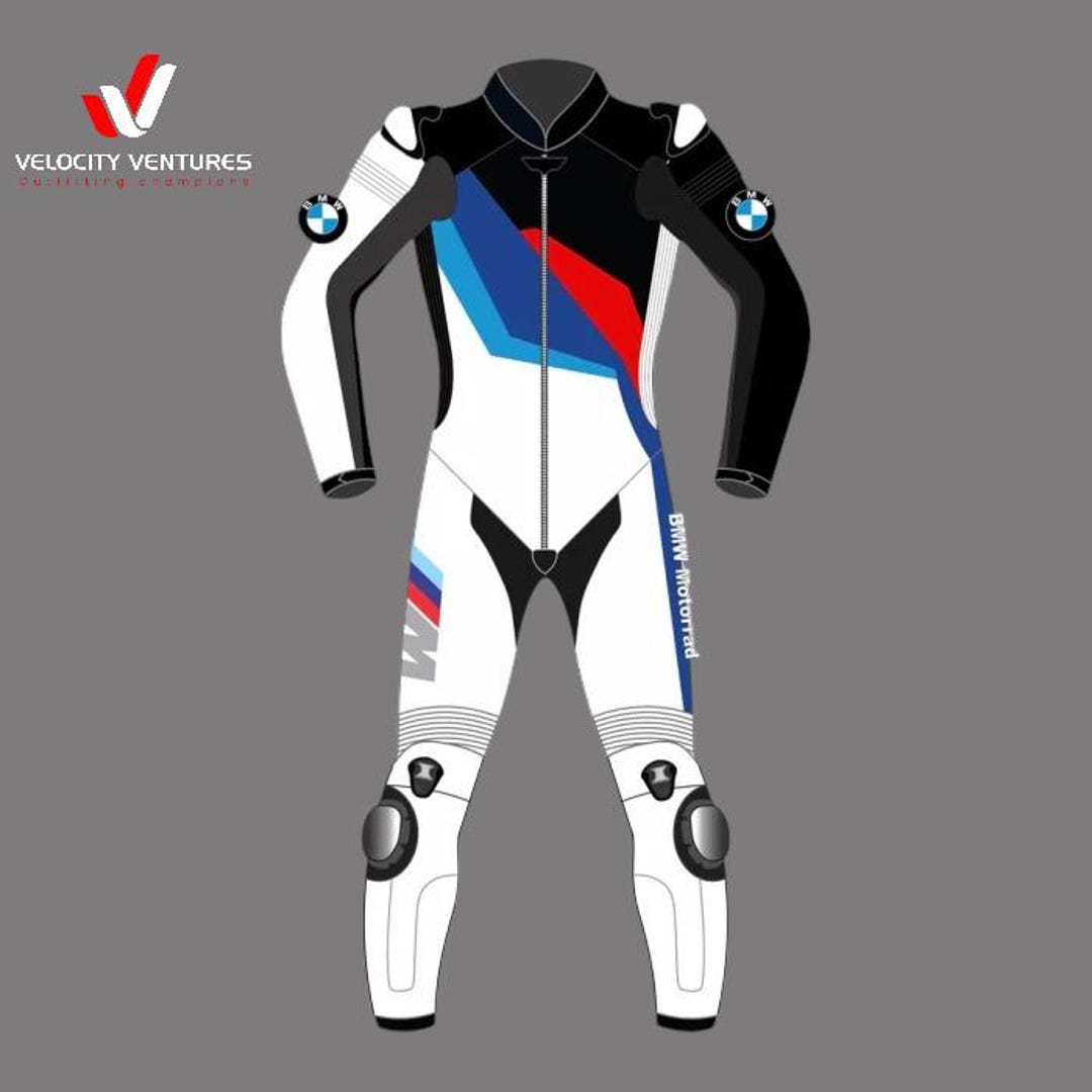BMW Customised Motorbike Racing Leather Suit- CE Approved Motorbike ...