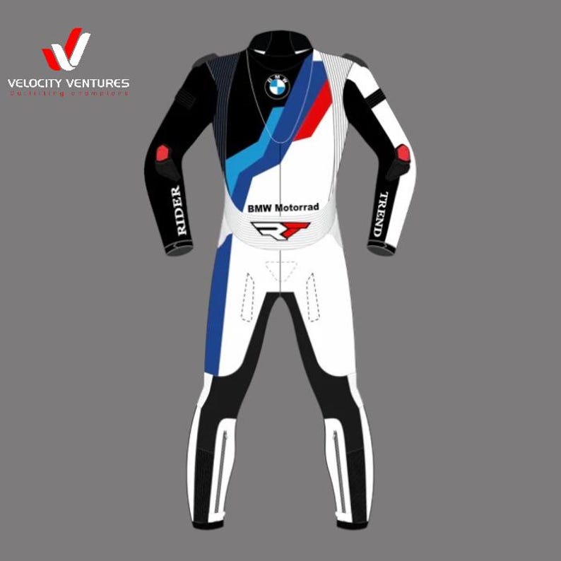 BMW Customised Motorbike Racing Leather Suit- CE Approved Motorbike ...