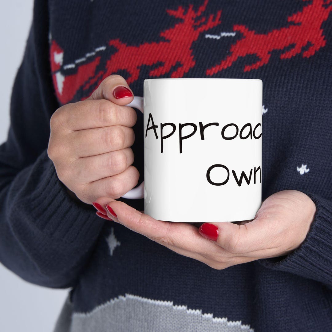 Approach at Your Own Risk Mug | Funny Coffee Cup - Etsy