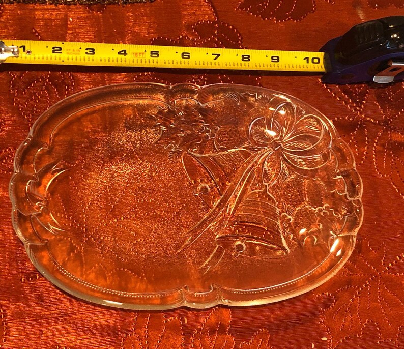 10" Oval Platter Holiday Bells by Mikasa Christmas Holiday Party ...