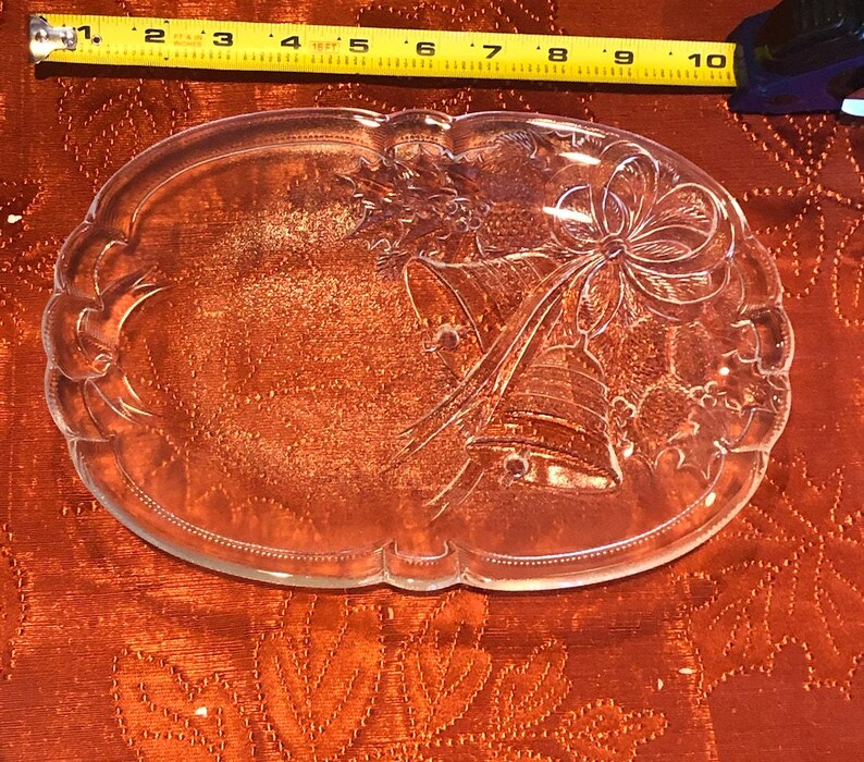10" Oval Platter Holiday Bells by Mikasa Christmas Holiday Party ...