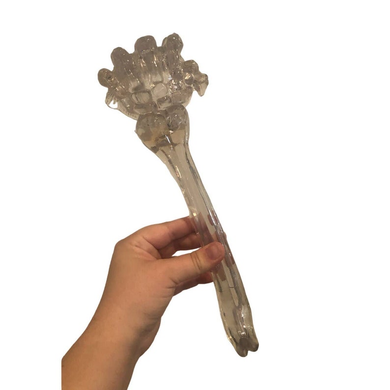 Clear Plastic Punch Bowl Ladle Halloween Skeleton Claw - Etsy