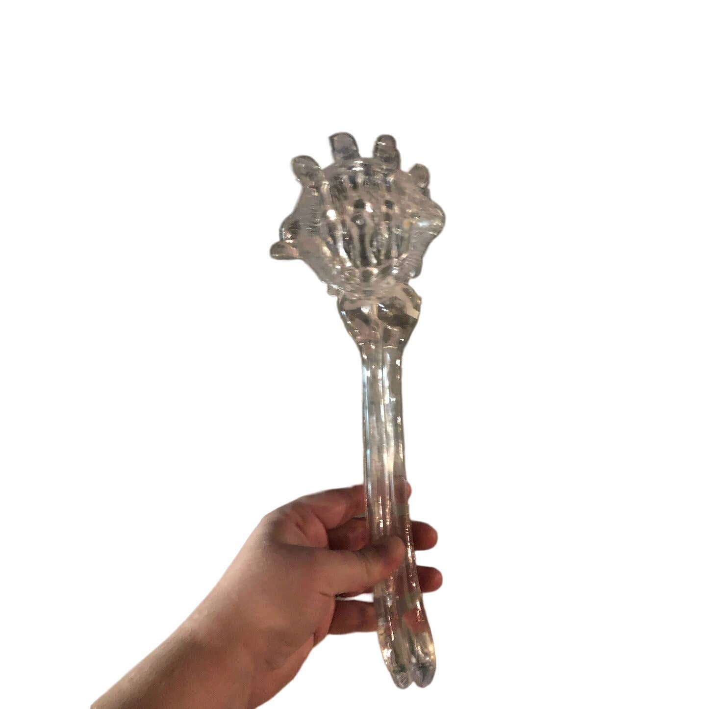 Clear Plastic Punch Bowl Ladle Halloween Skeleton Claw - Etsy