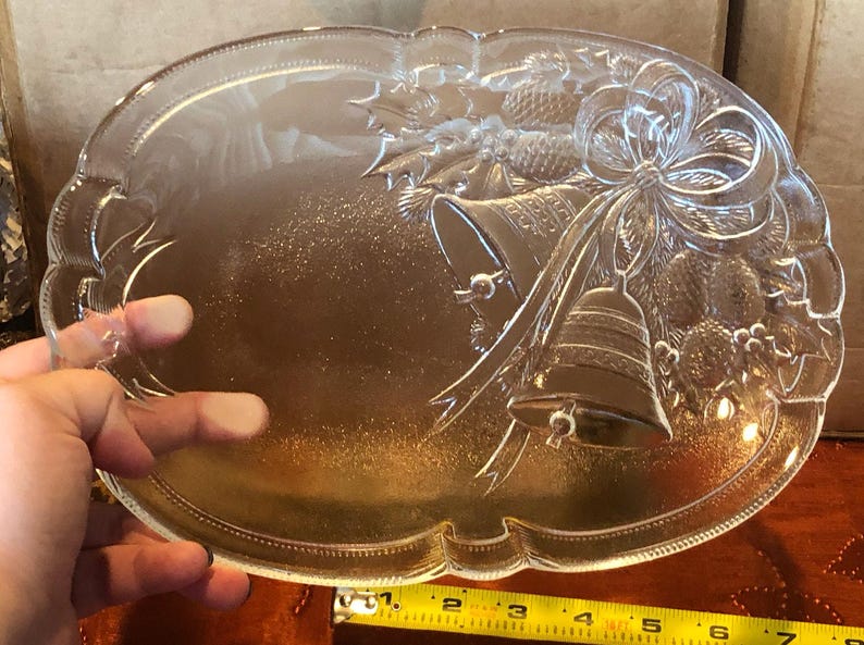 10" Oval Platter Holiday Bells by Mikasa Christmas Holiday Party ...