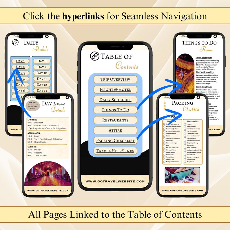 30+ Page Travel Itinerary Template | Traveling Guide | Travel Marketing ...