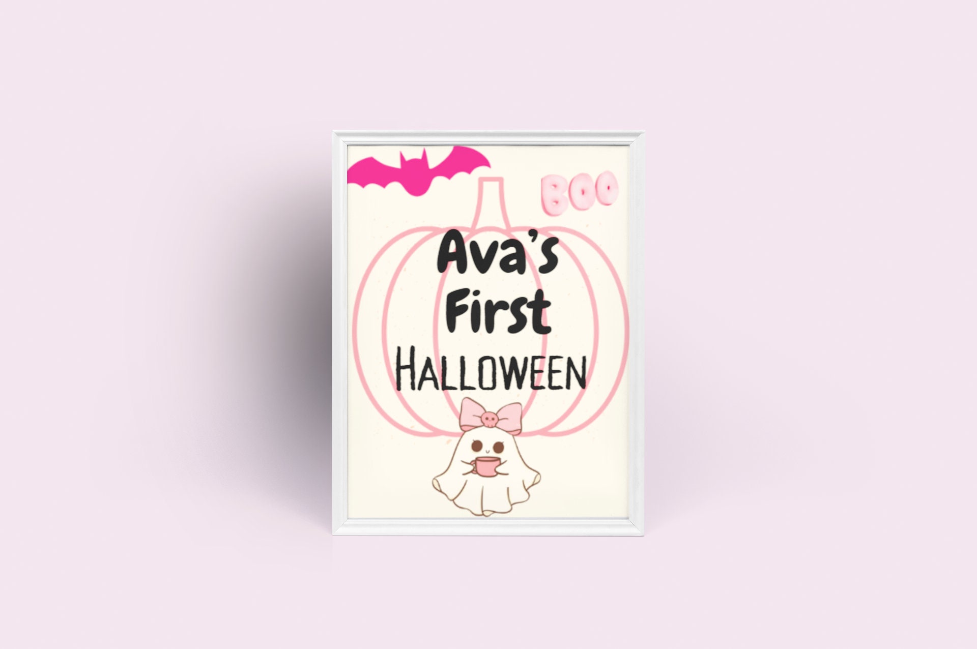 Babys First Halloween Sign Customizable Sign Halloween - Etsy