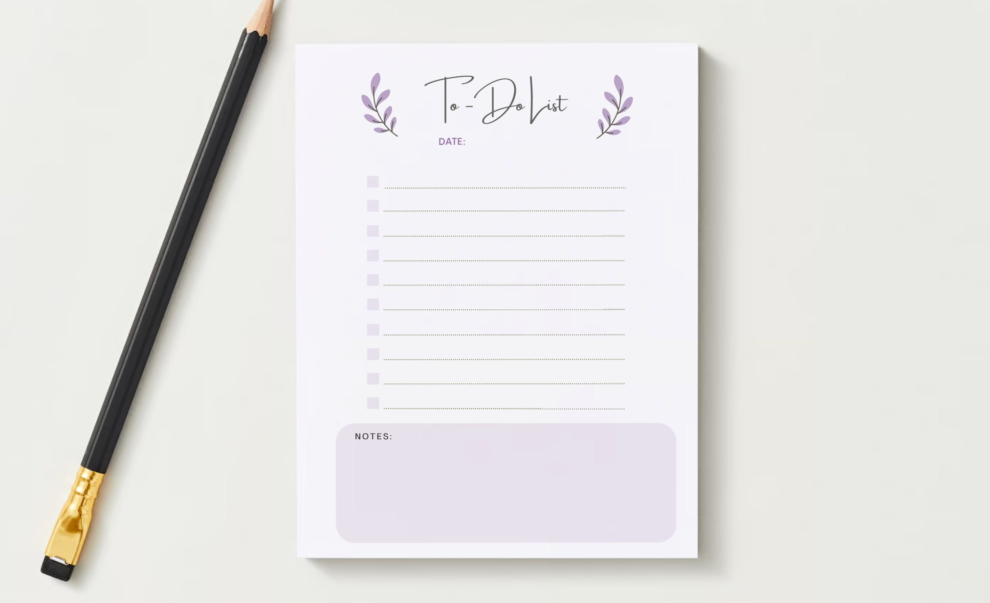 To-do List Simple, Easy to Use, Minimalistic Aesthetic - Etsy