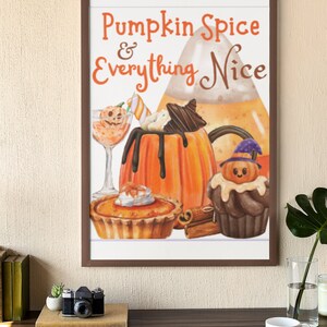 Pumpkin Spice, Pumpkin Decor, Fall Decor, Fall Decorations, Pumpkin ...