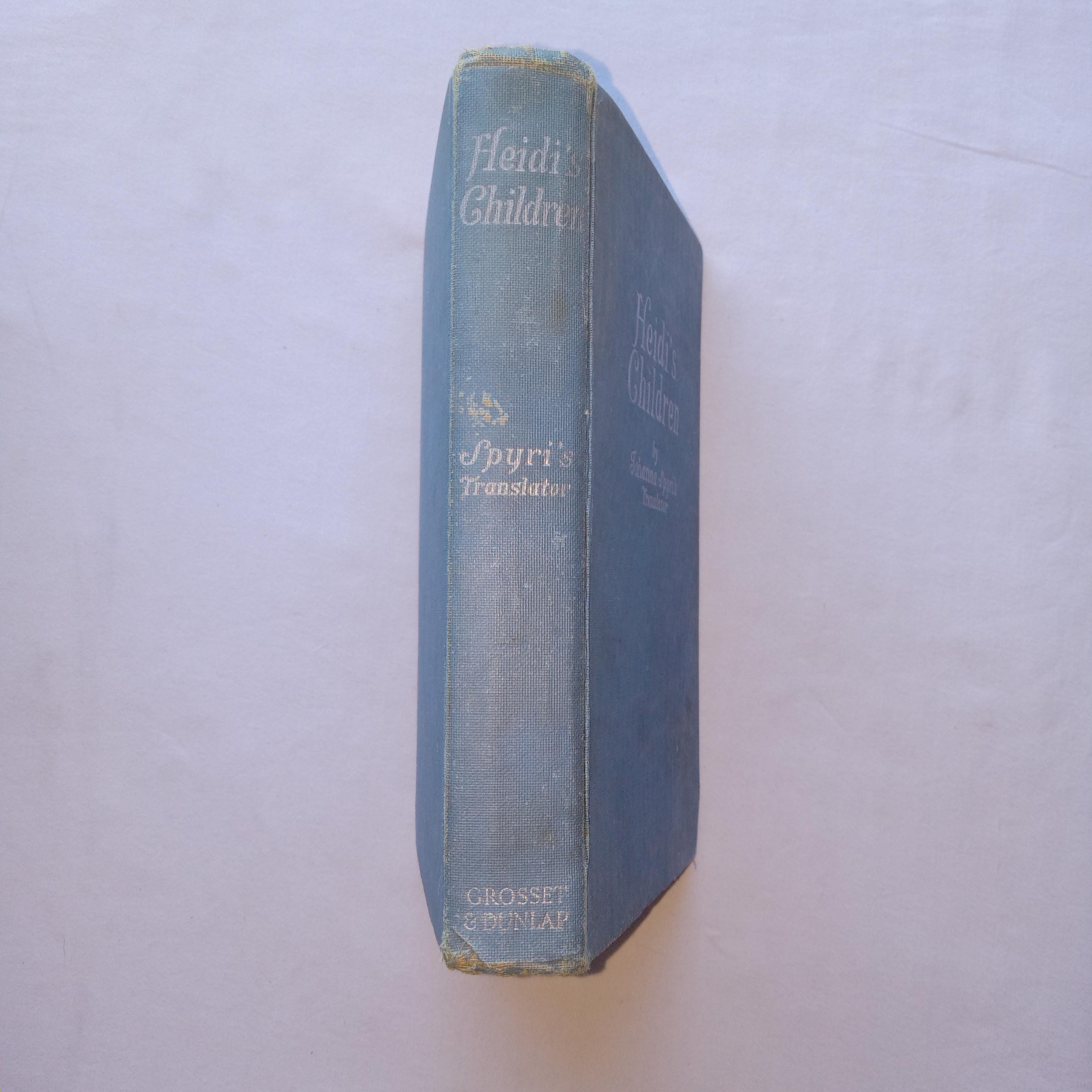 Heidi's Children, by Charles Tritten (johanna Spyri's Translator) - Etsy