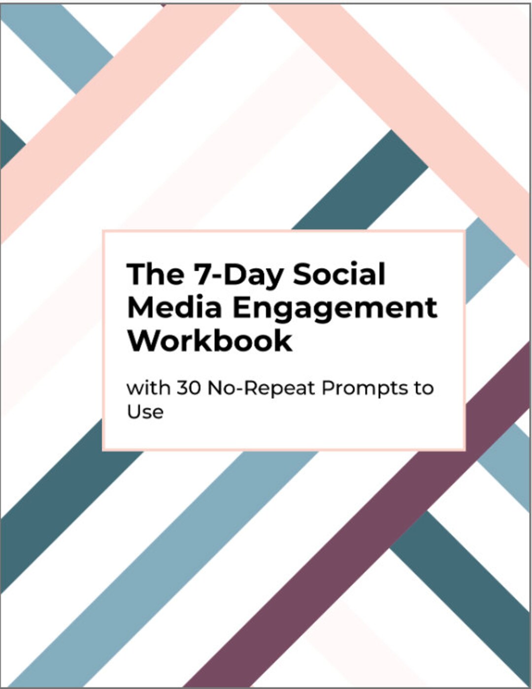The 7-day Social Media Engagement Workbook - Etsy