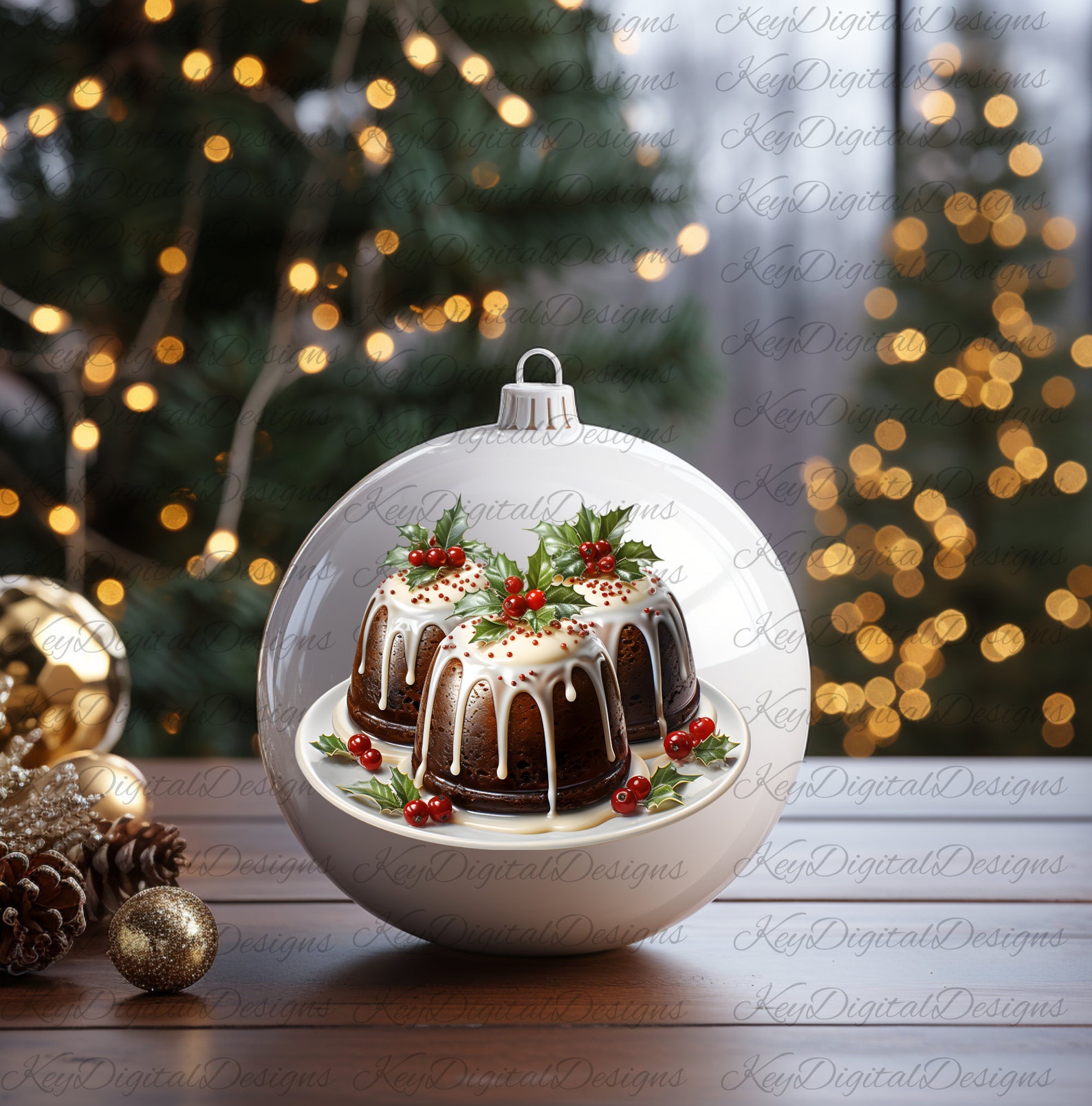 14 Christmas Dessert Clipart Christmas Treats Bundle PNG Christmas ...