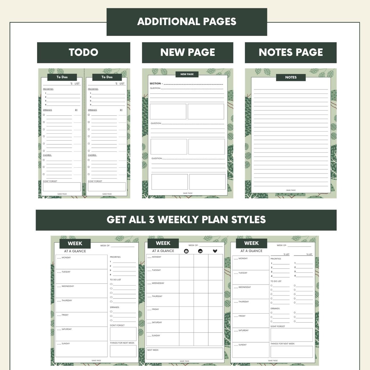 Couple Relationship Meeting Template - Weekly Meeting Planner for ...