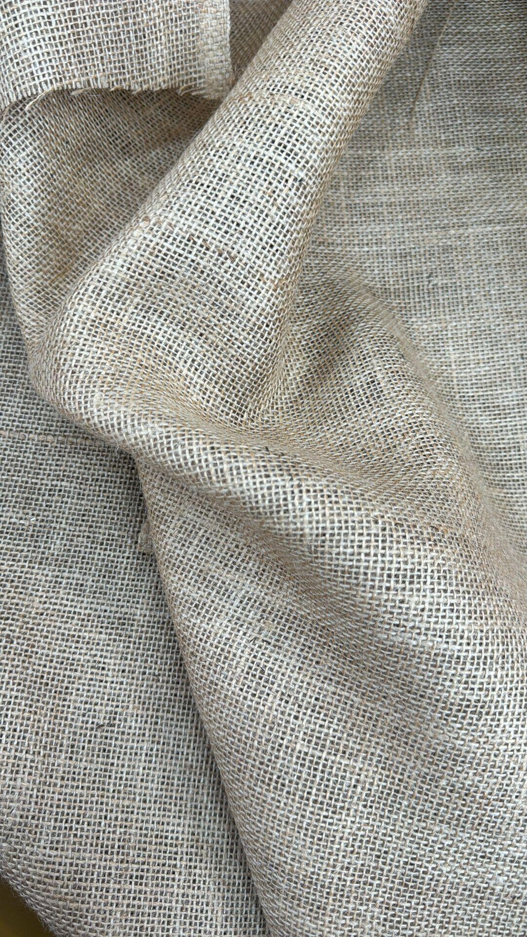 40-inch Natural Jute Burlap Fabric by the Yard – Eco-friendly ...