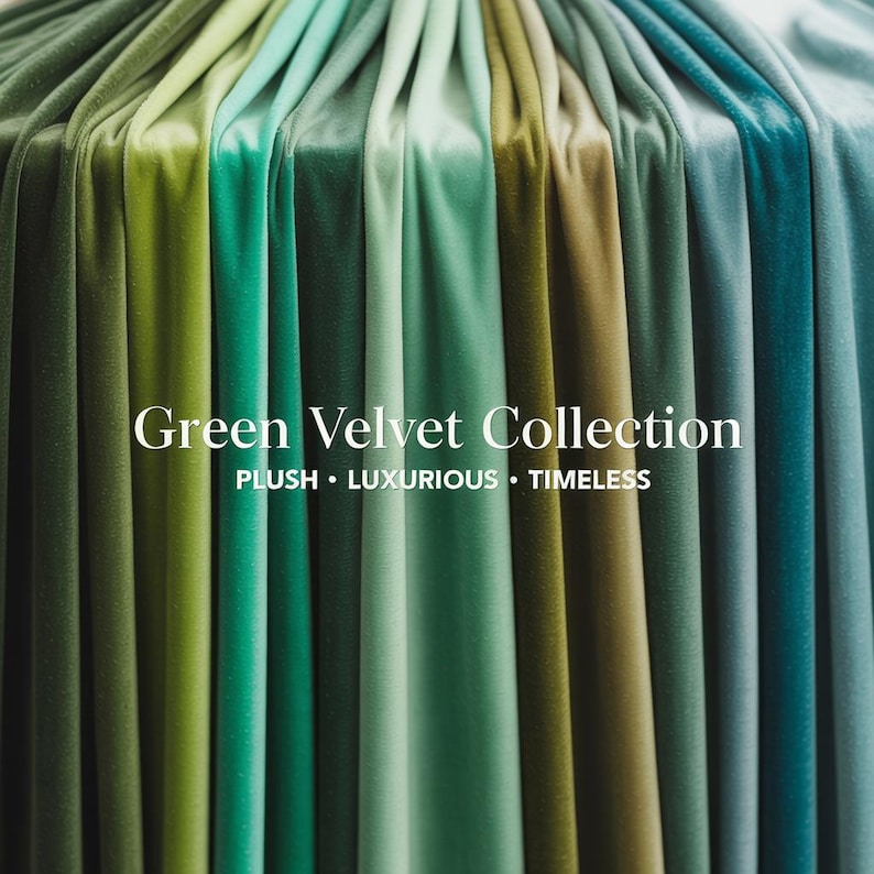 Soft Stretch Velvet Fabric by the Yard – 58" Wide, 4-way Stretch ...