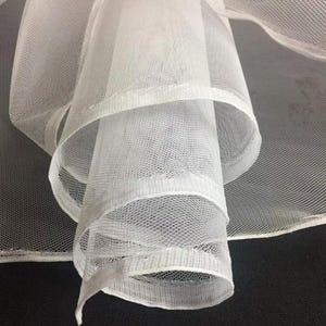 Petticoat Crinoline Net Fabric – 56” Wide | Stiff Mesh for Gowns ...