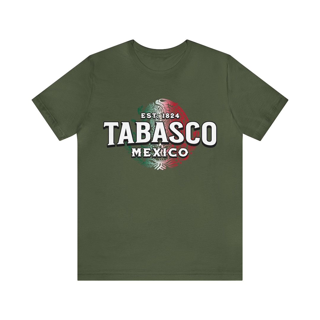 Tabasco, Mexico, Mexican T-shirts, Mexican Gifts, Mexican Pride, Brown ...