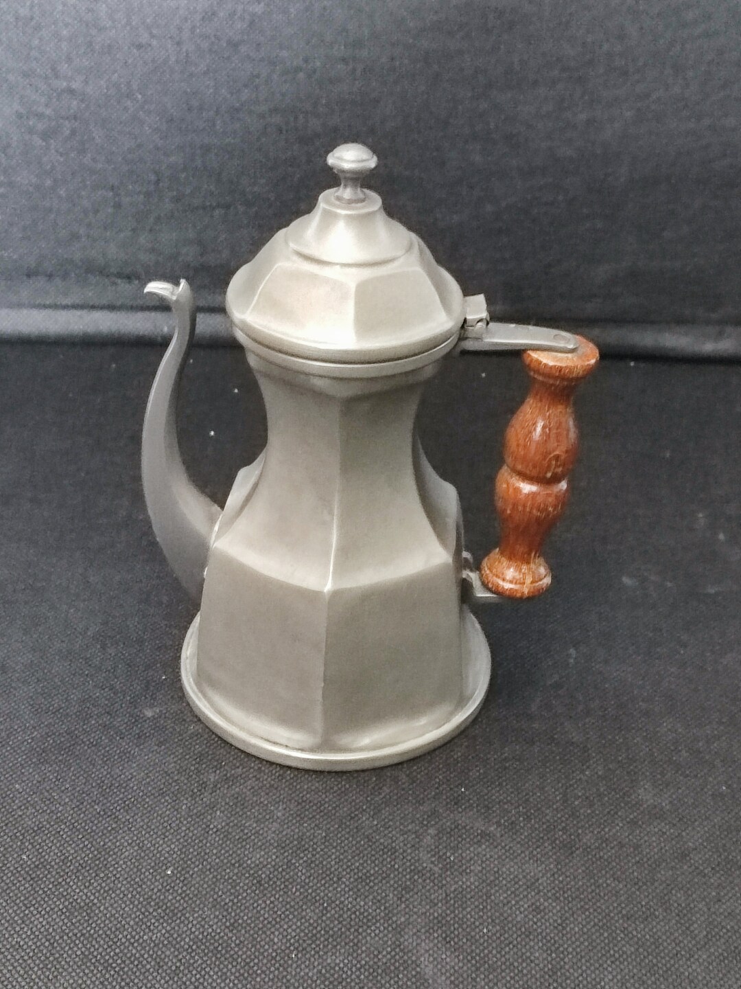 Large Teapot Antique Gothic Style From the Early 1900s in Heavy Pewter ...