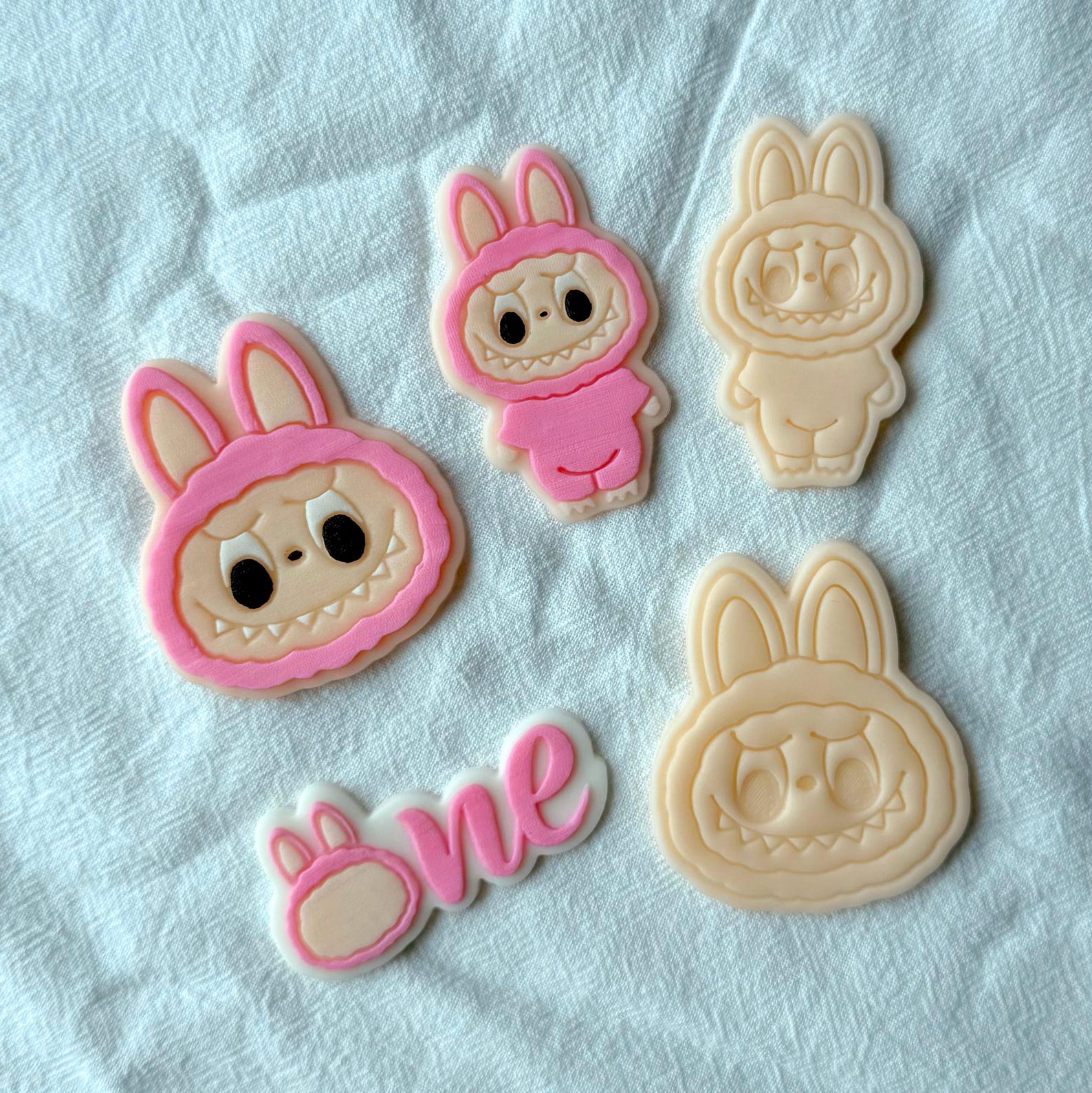 Labubu Cookie Cutter: 3D Printed Baking & Embosser Set - Etsy