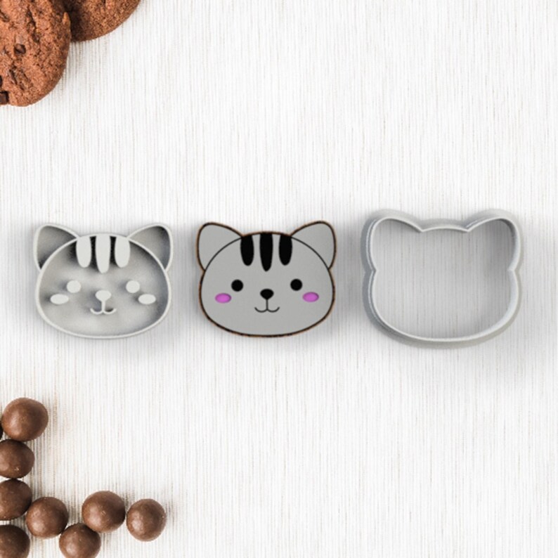 Cute Animal Cookie Cutter Set – Kawaii Woodland & Farm Friends for ...