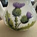 Vintage China Teapot Purple Thistle Pattern - Etsy