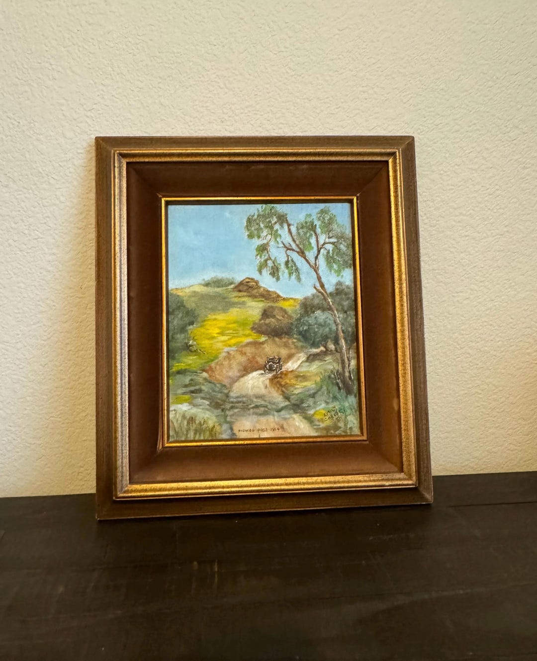 Vintage Framed Art Painting Pacheco Pass Artist Signed - Etsy