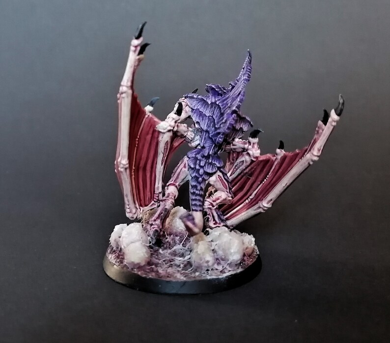 Winged Tyranid Prime (well Painted) - Etsy