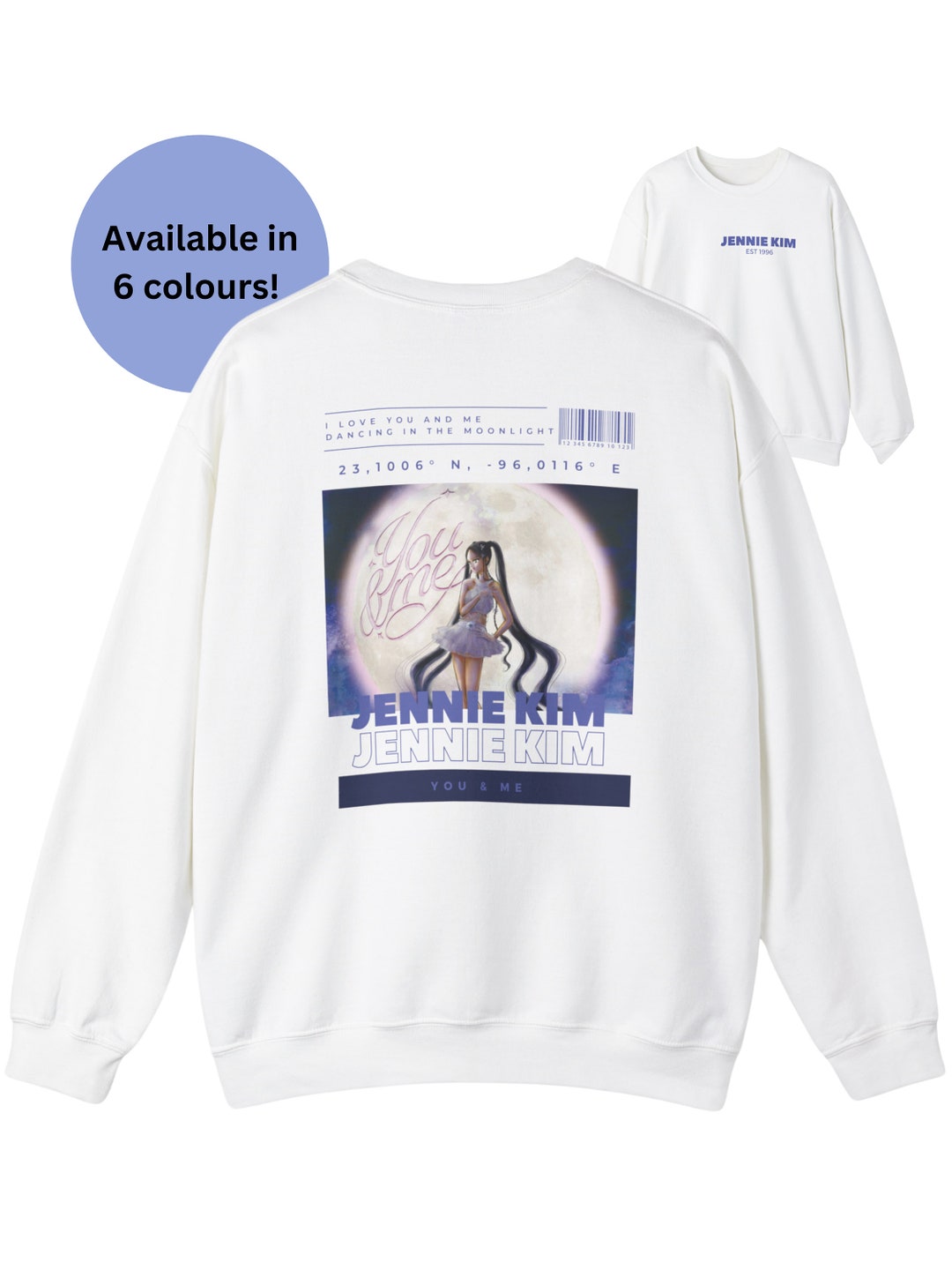 Jennie You & Me Merch Unisex Sweater Jennie Kim Blackpink Merch Gift ...