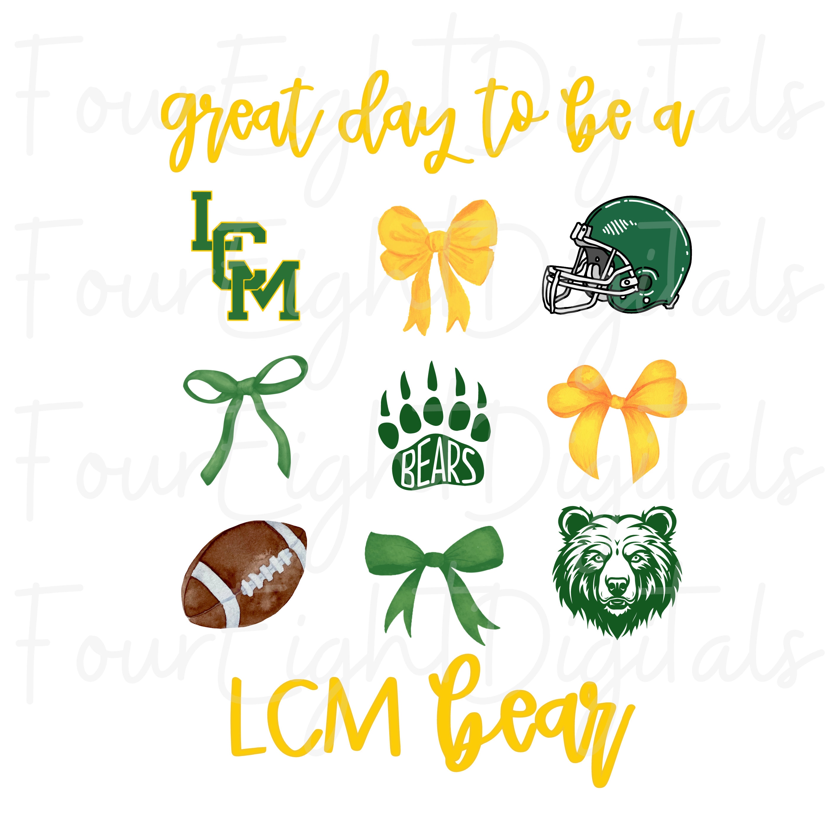 Bears Png , Its Great to Be a LCM Bear Png , Bear Coquette PNG , Custom ...