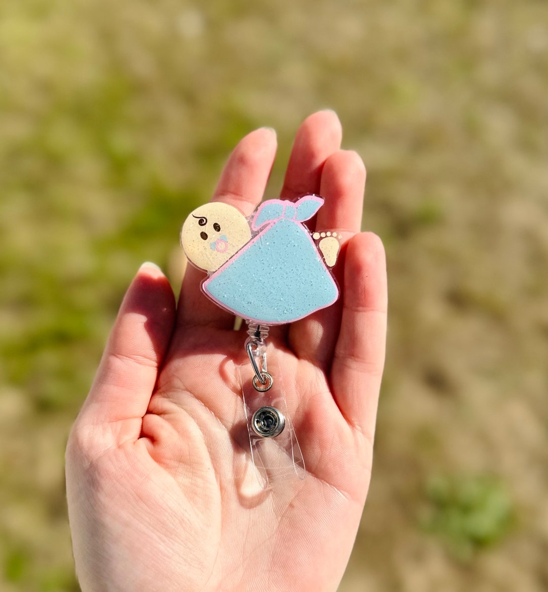 Baby Badge Reel, Nursery Nurse Labor and Delivery Nurse - Etsy