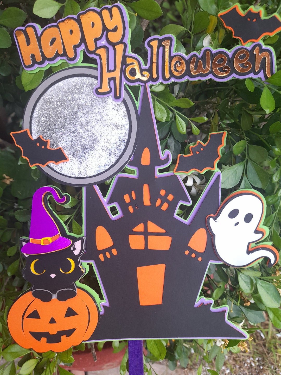 Cake Topper Shaker/ Halloween Cake Topper digital SVG File - Etsy