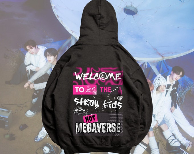 Stray Kids Megaverse Inspired Sweatshirt | Kpop Fanmade Merch, Skz ...