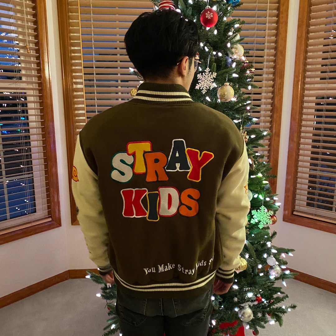 PREORDER: Stray Kids Inspired Varsity Jacket Kpop, Skz, Stay, Skz ...