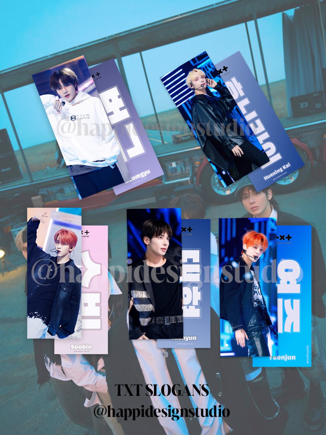 TXT Slogans | TXT Cheering Kit, Kpop Merch, Kpop Banner - Etsy