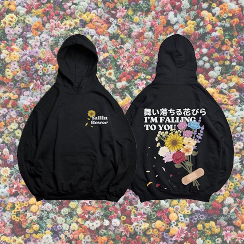 Seventeen Kpop Fallin' Flower Inspired Hoodie | Sweatshirt - Etsy