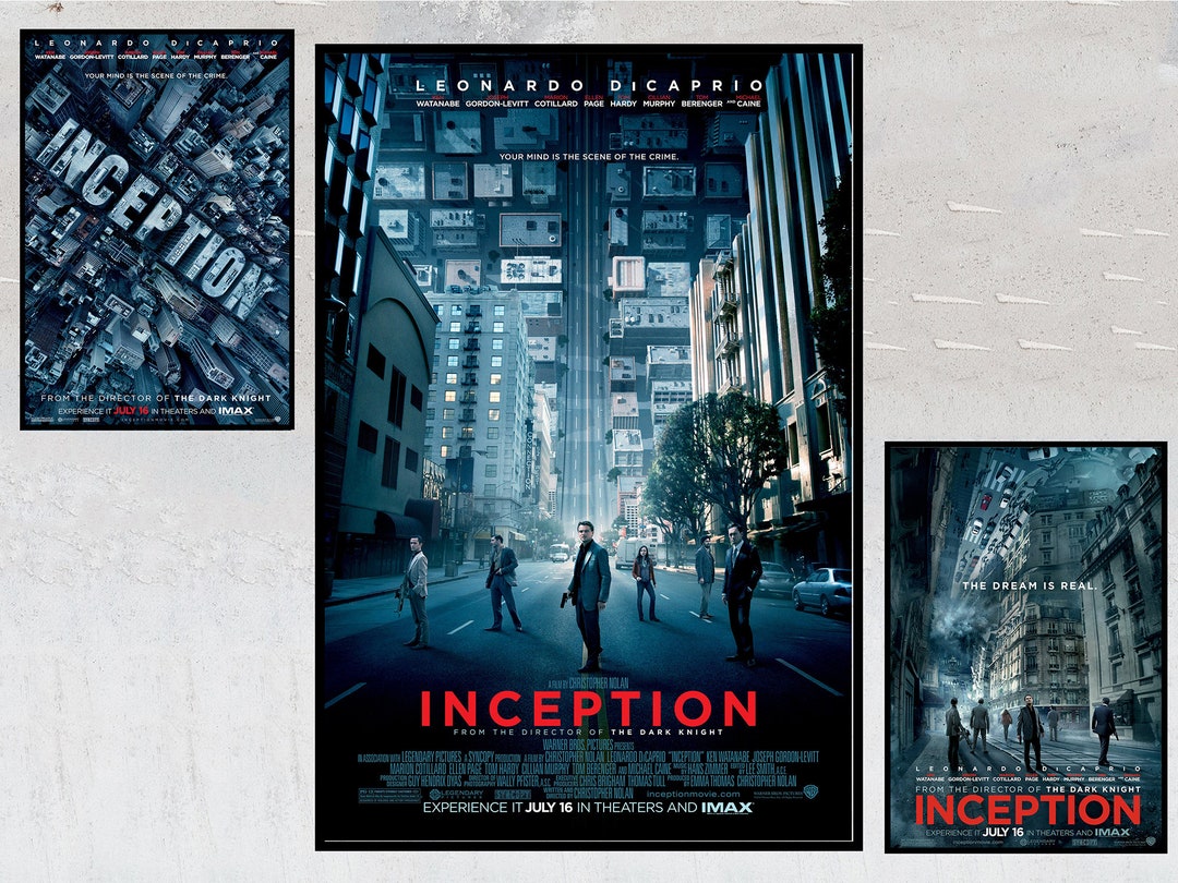 Inception Film Posters Collector's Memorabilia - Etsy