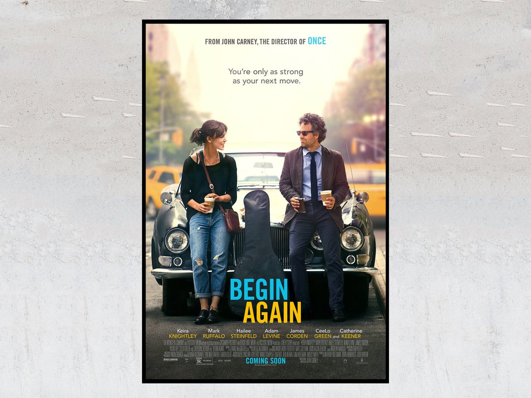 Begin Again Film Posters Collector's Memorabilia Personalized Poster Gifts Poster Print on ...