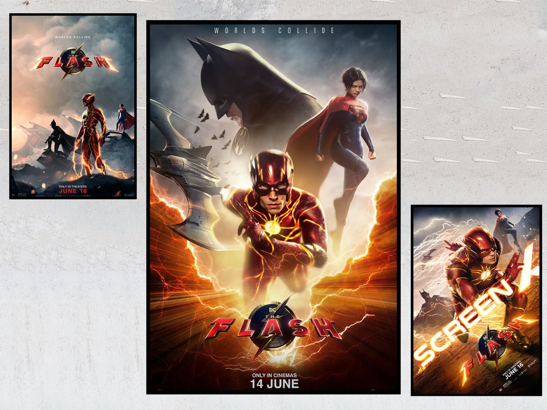 The Flash Film Posters Collector's Memorabilia Personalized Poster ...