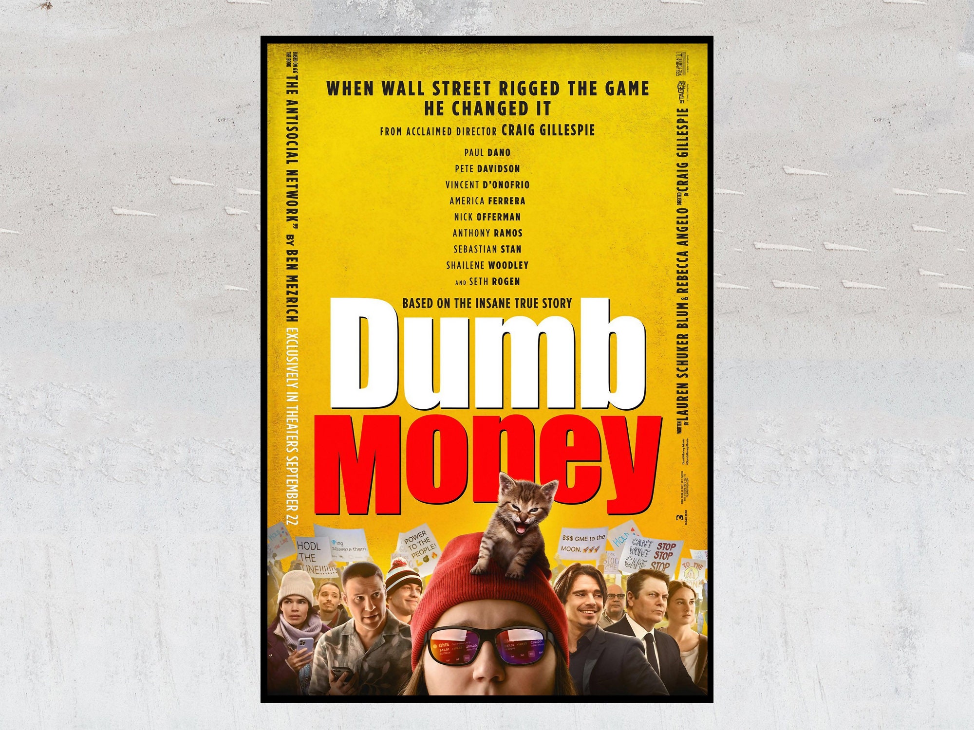 Dumb Money Film Posters Collector's Memorabilia Personalized Poster ...